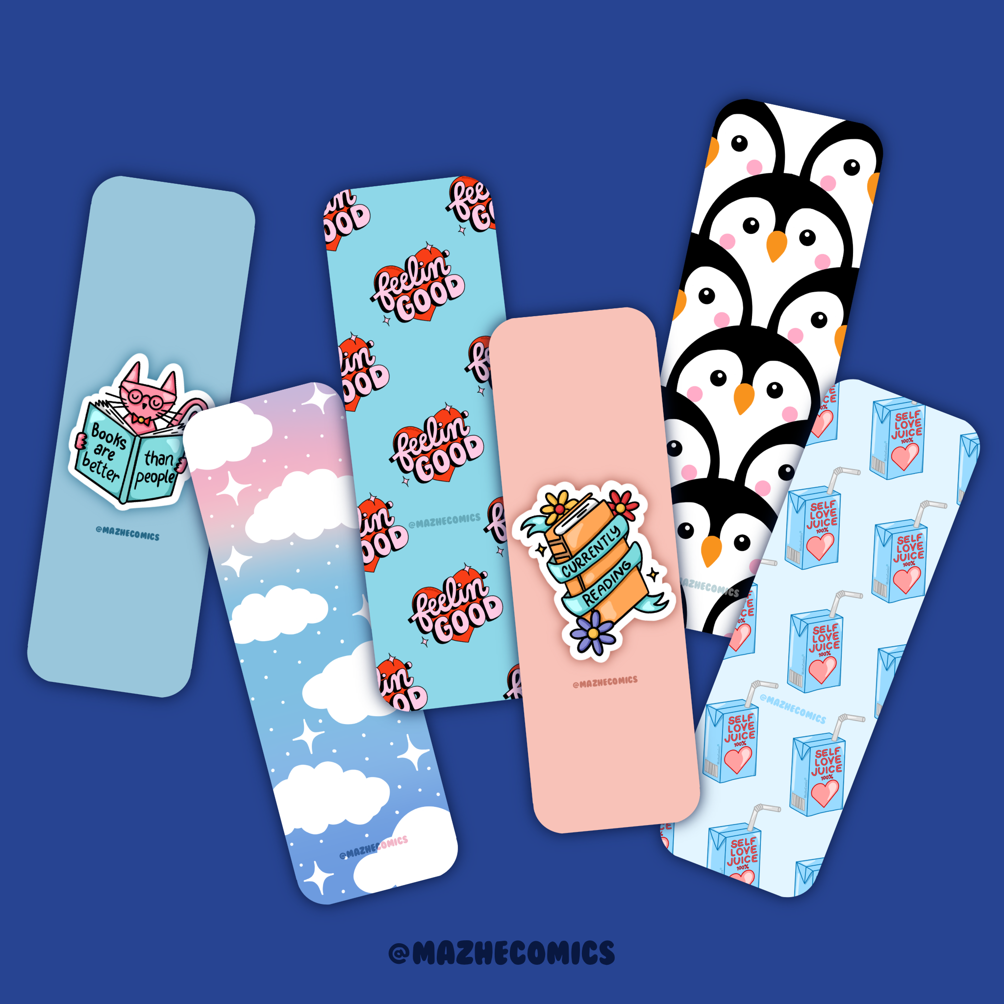 Long Bookmarks – MazheComics