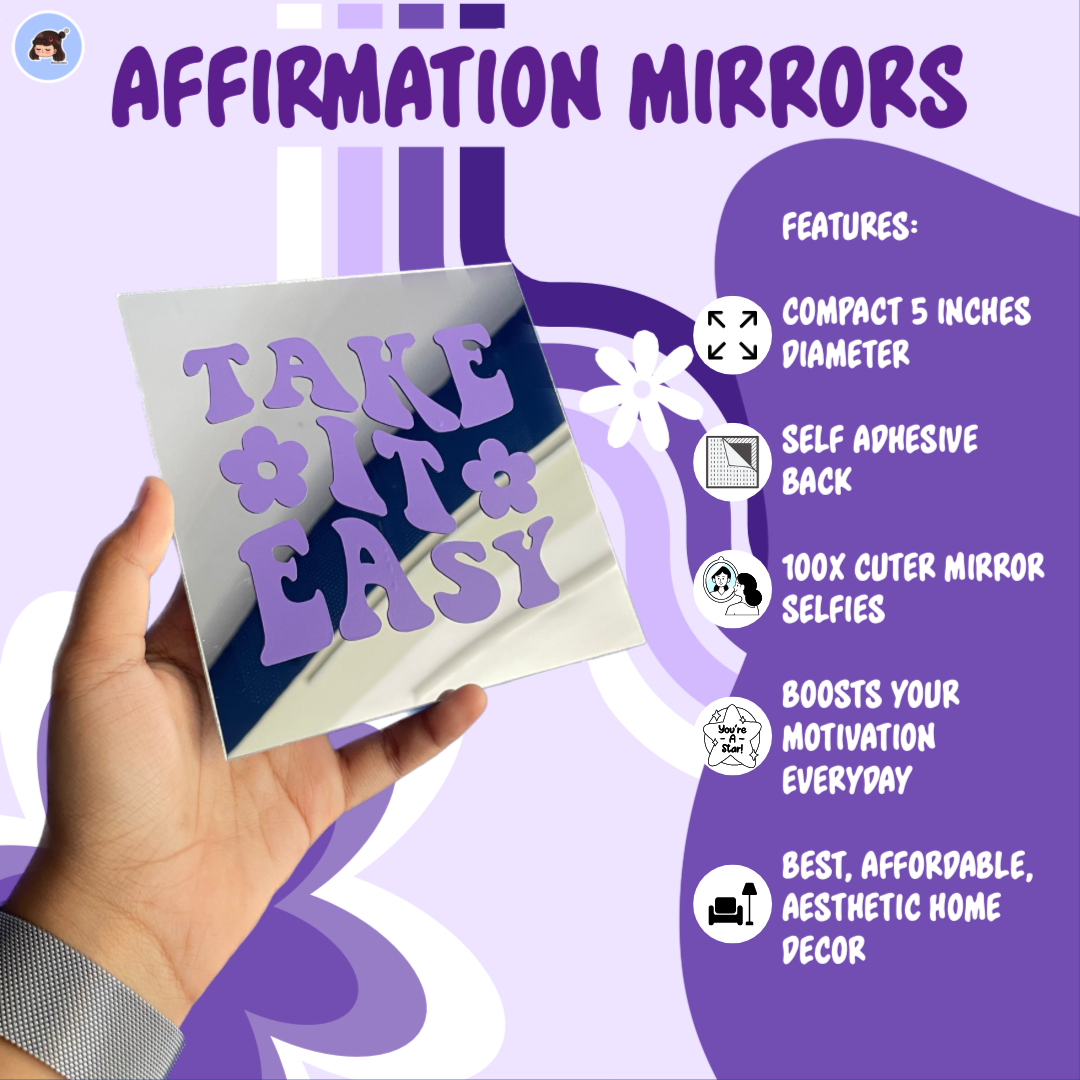 Affirmation Mirrors: Round – MazheComics