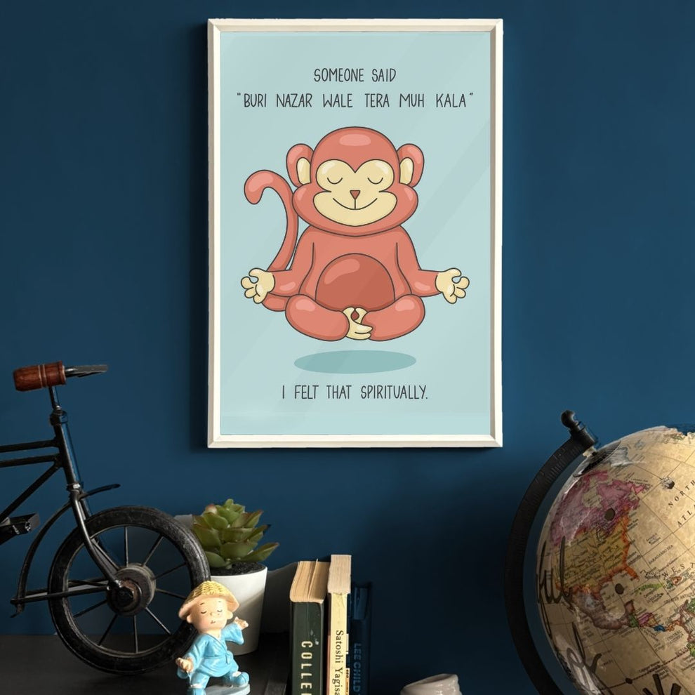 Spiritual Monkey Frame – MazheComics