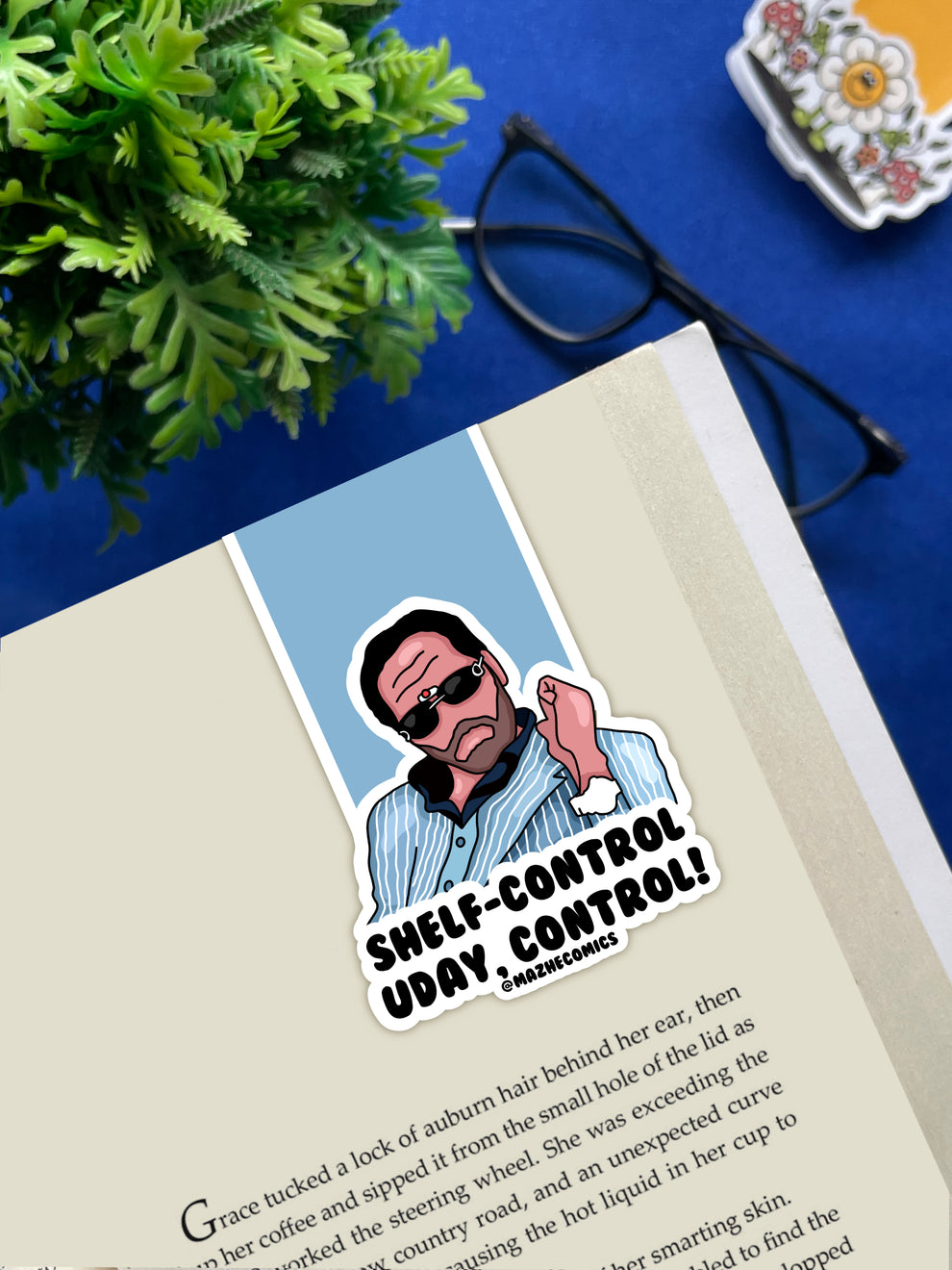 Control Uday Control Bookmark – MazheComics